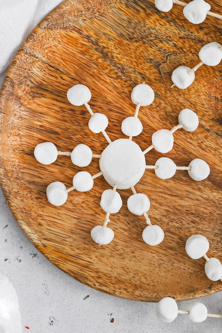 How To Make Marshmallow Snowflakes - Sweets & Thank You