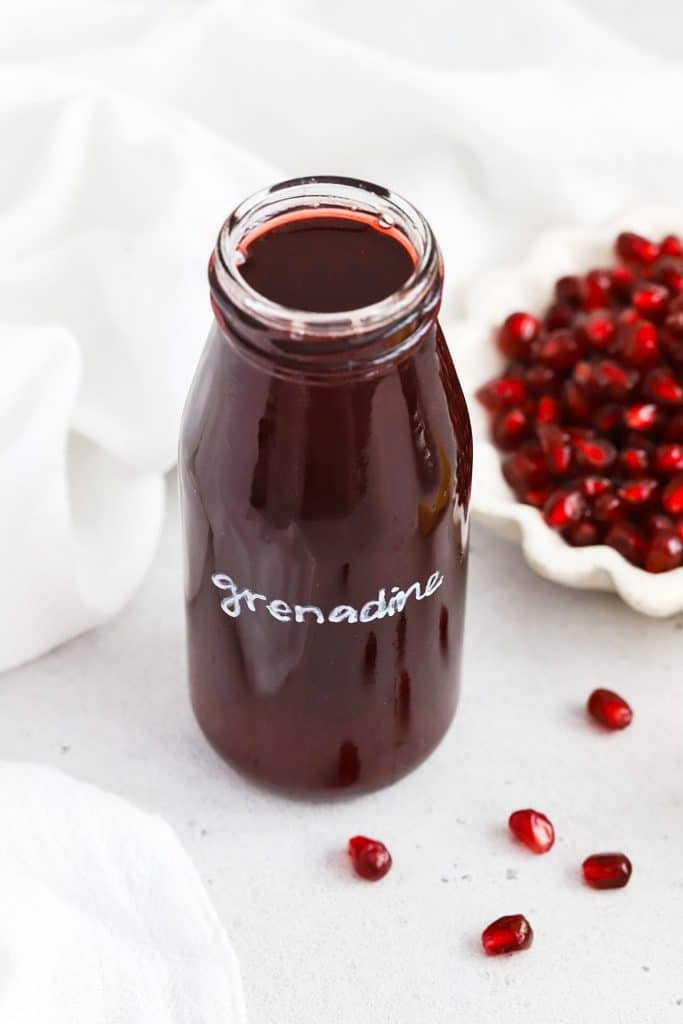 Homemade Grenadine Syrup (3 Ingredients!) - Sweets & Thank You