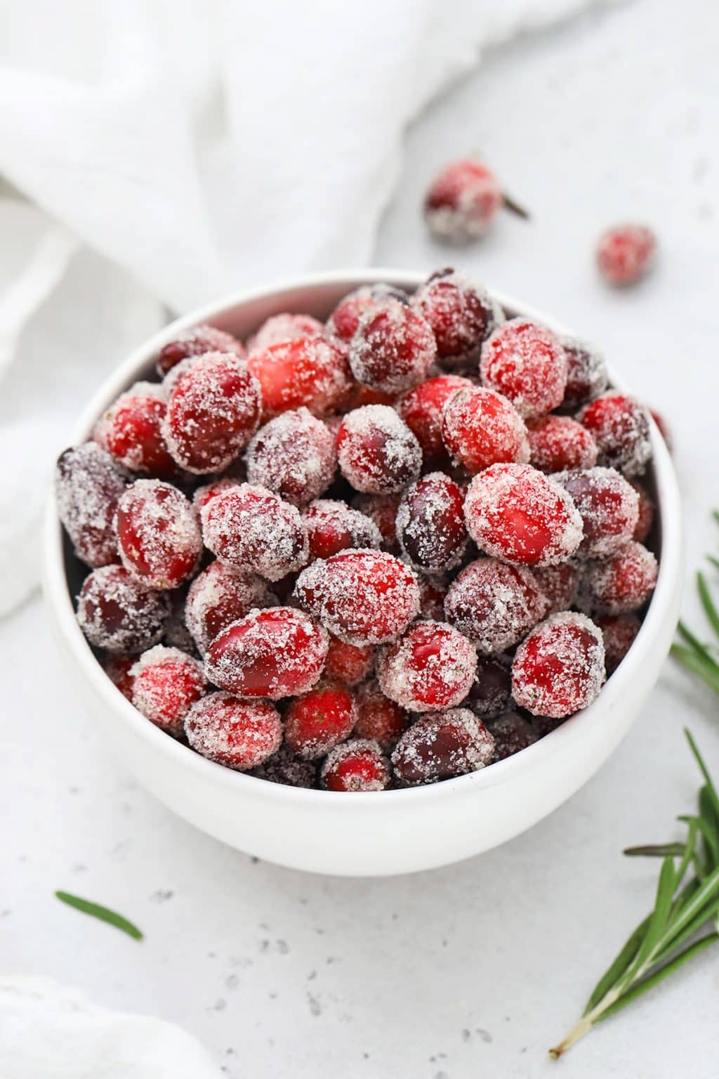 How To Make Sugared Cranberries (Step By Step!)