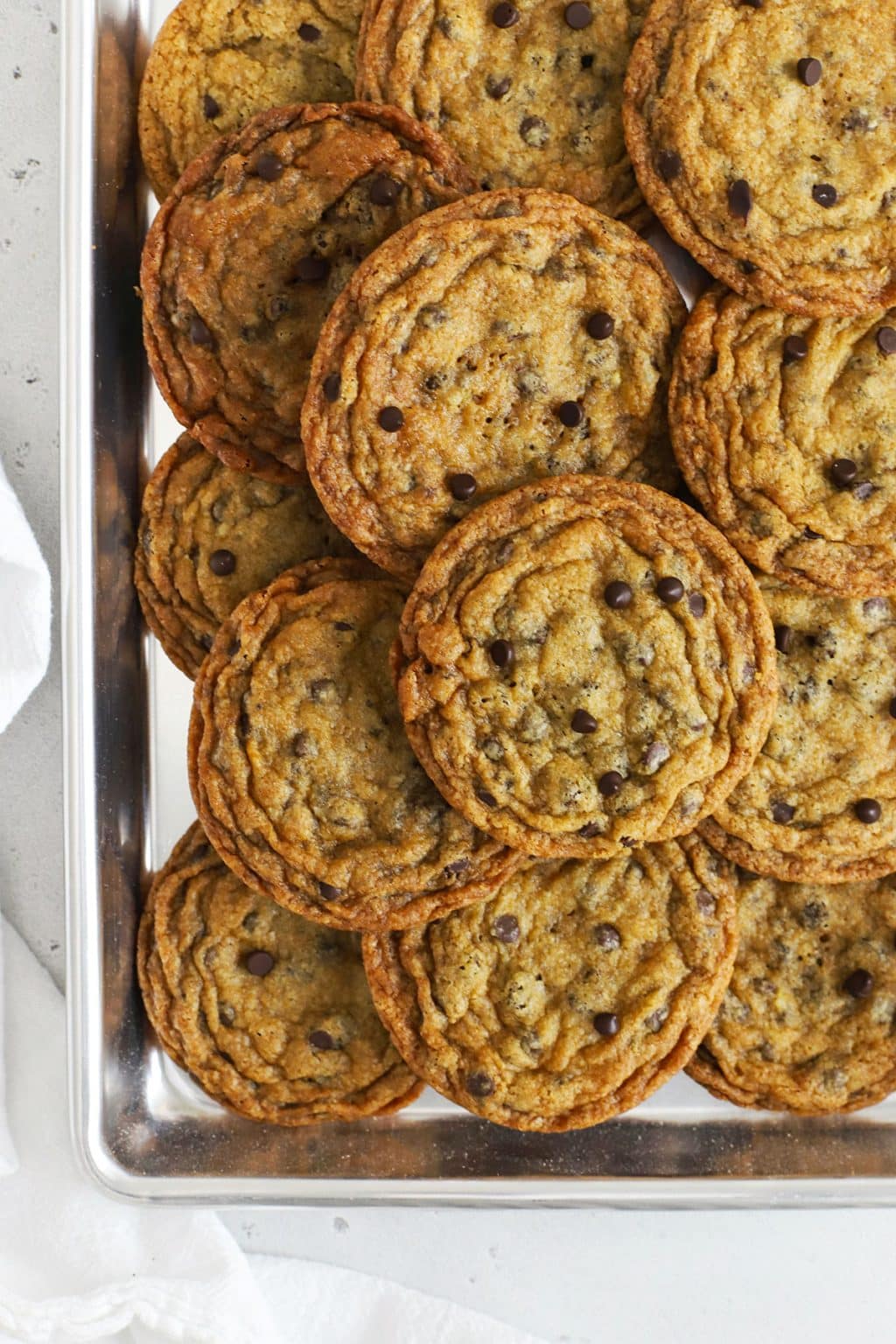 Thin & Crispy Gluten-Free Chocolate Chip Cookies
