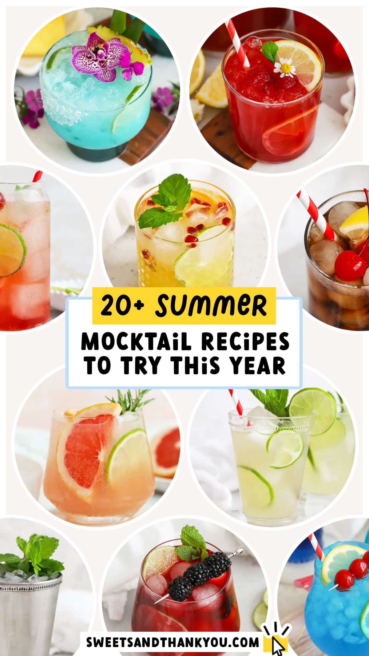 20+ Easy Summer Mocktail Recipes To Try This Summer