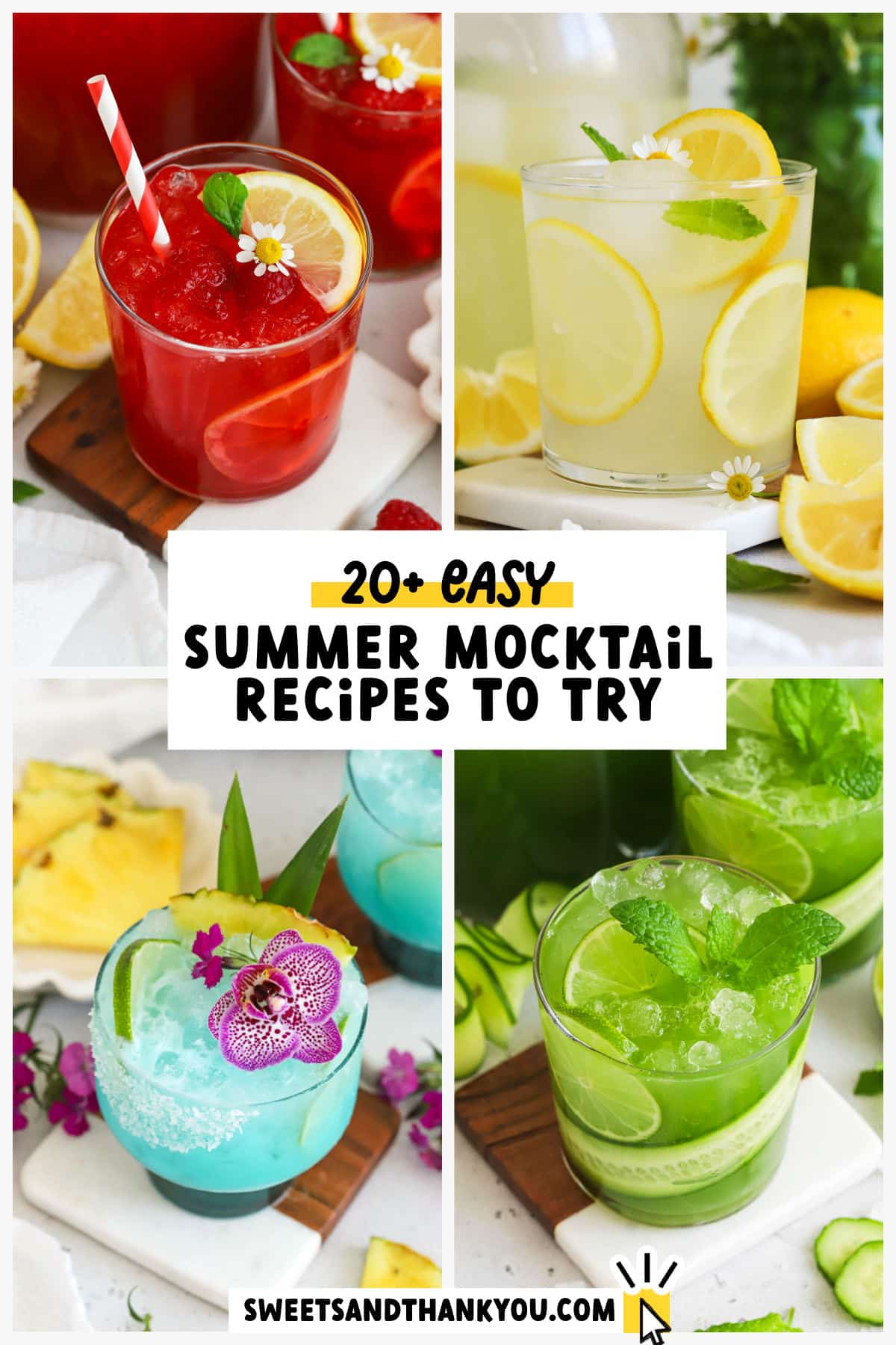 20+ Easy Summer Mocktail Recipes To Try This Summer