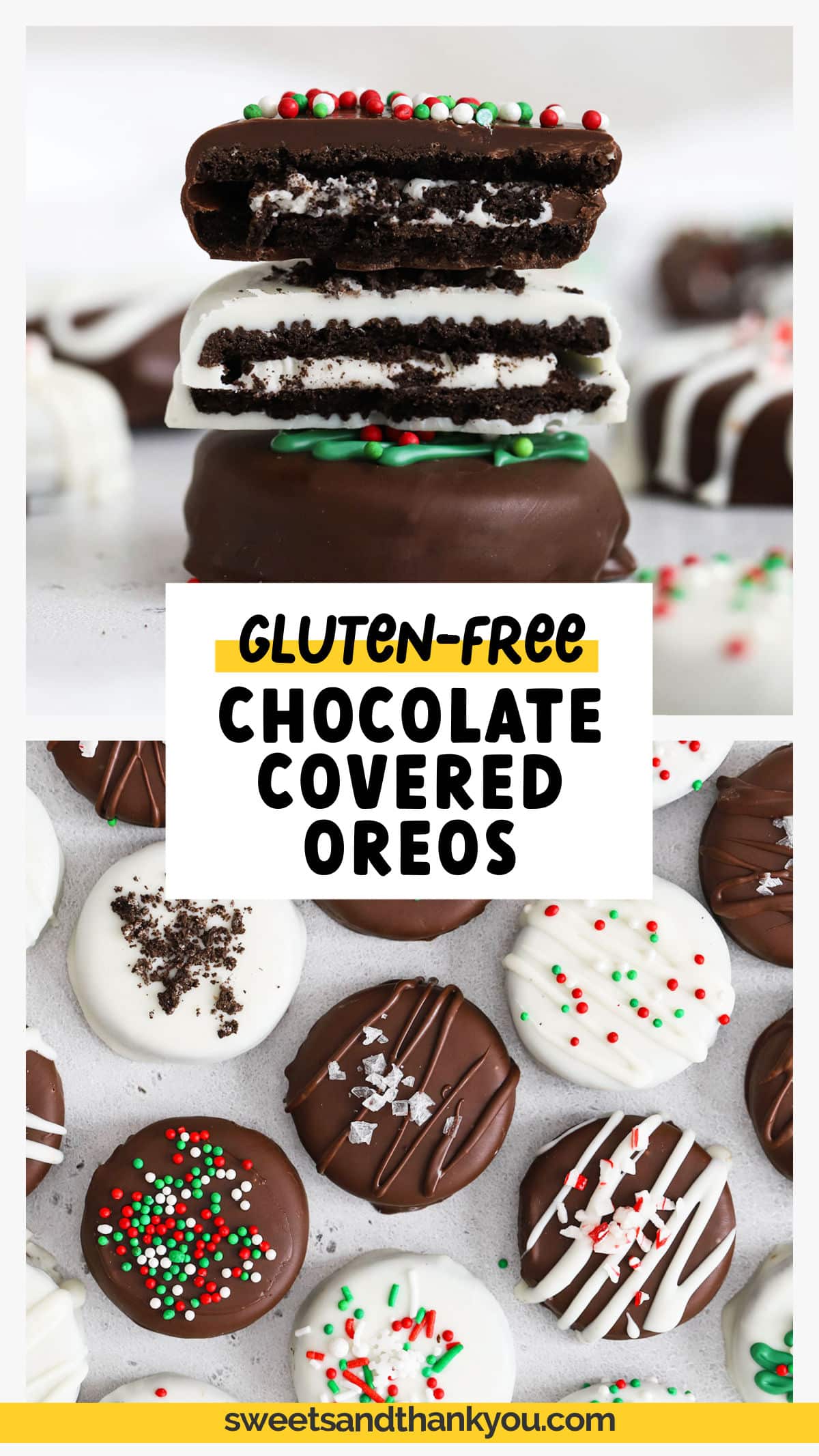 EASY Gluten-Free Chocolate Covered Oreos (So Cute!)