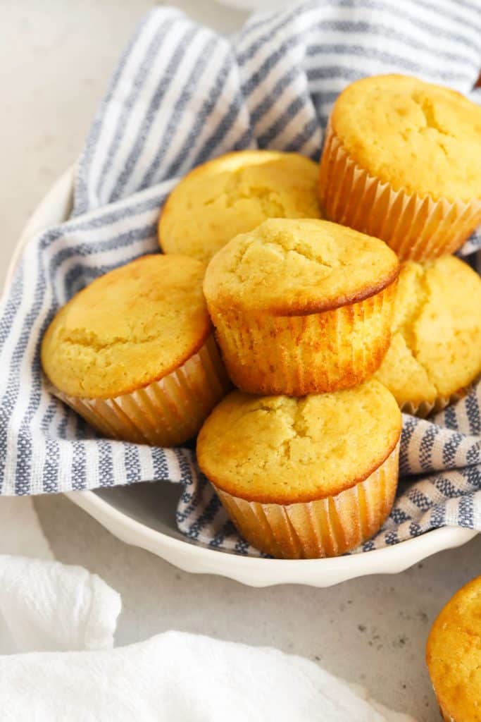 Fluffy Gluten-Free Corn Muffins (Cornbread Muffins)
